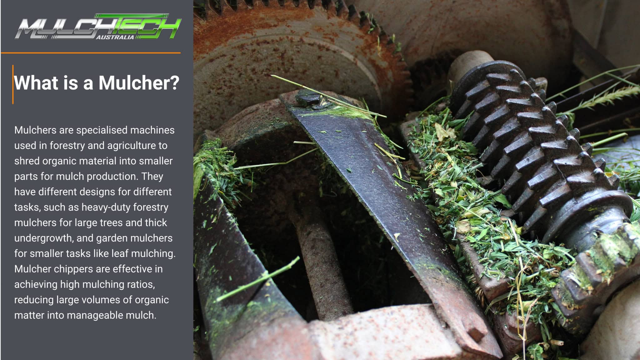 Mulcher | Mulchtech - Mulchers | 0439 666 535 | Wood Chipper | Brush ...